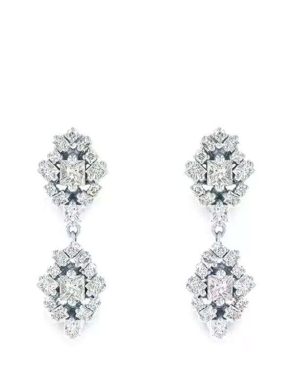 SUZANNE KALAN La Fantaisie Diamond Drop Earrings