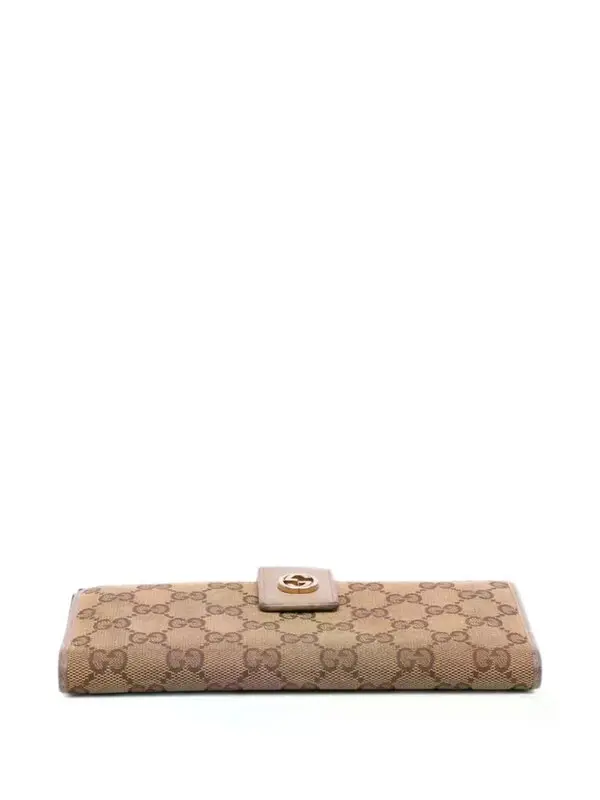 Gucci 2000-2015 Gg Canvas Miss Gg Continental Wallet Long Wallets