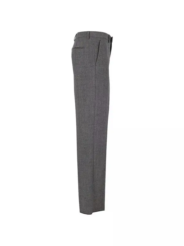 Valentino Garavani Herringbone-pattern Tailored Trousers