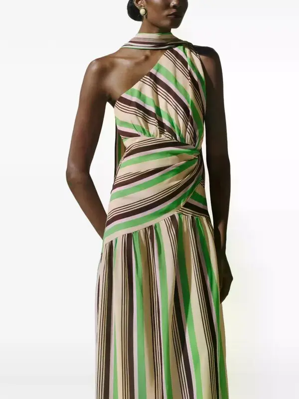 BAOBAB Ariel One-shoulder Maxi Dress - Neutrals