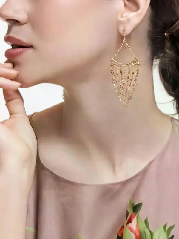 Coomi Affinity Pink Sapphire And Diamond Earrings