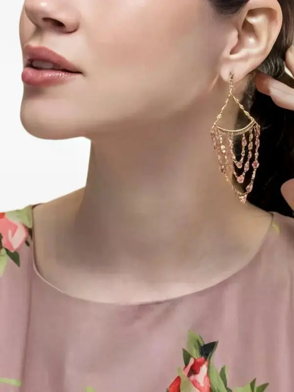 Coomi Affinity Pink Sapphire And Diamond Earrings