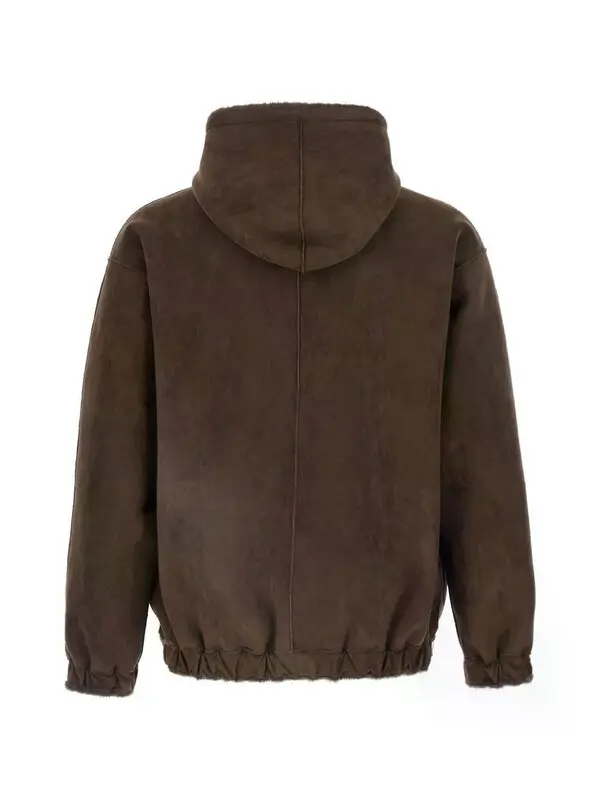 VALENTINI 1972 Reversible Hooded Zip-up Hoodie