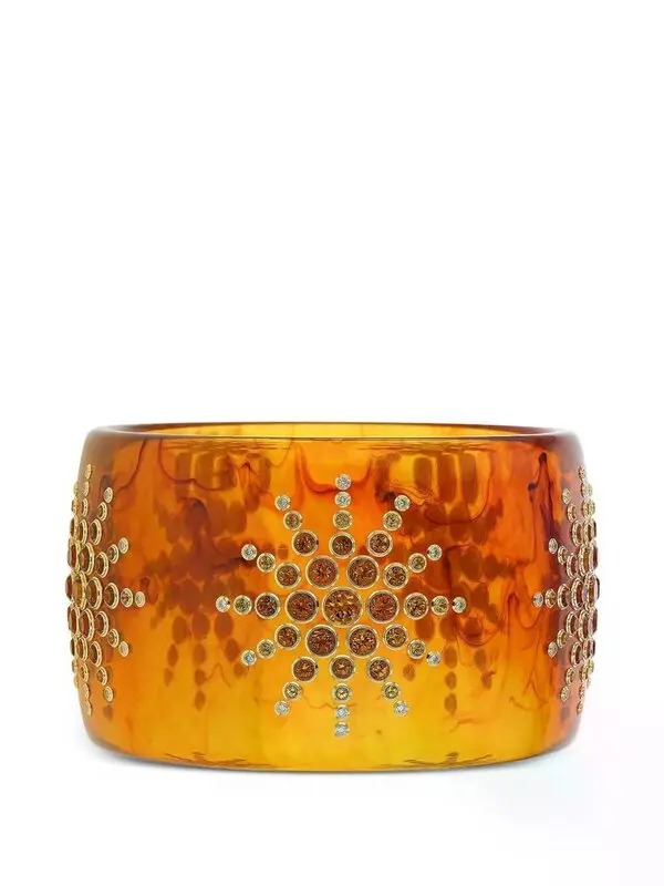 Mark Davis Citrine And Diamond Bracelet