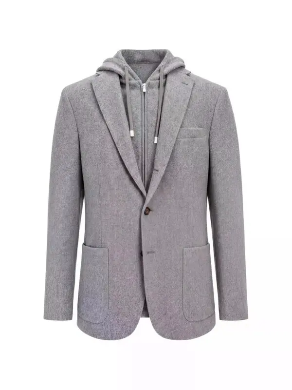 Eleventy Long-sleeve Hooded Jacket