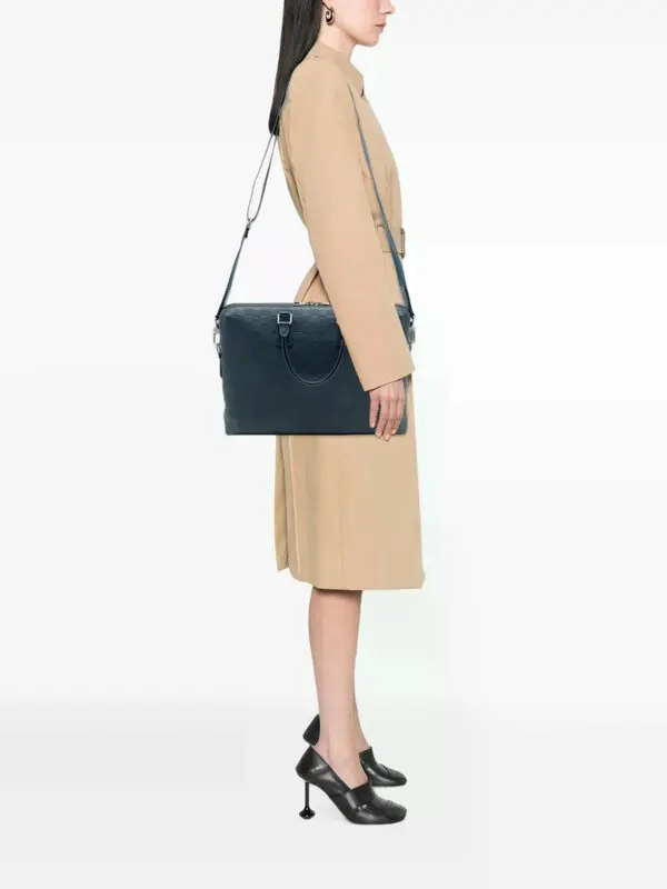 LOUIS VUITTON 2014 Damier Infini Porte Documents Jour Business Bag - Blue