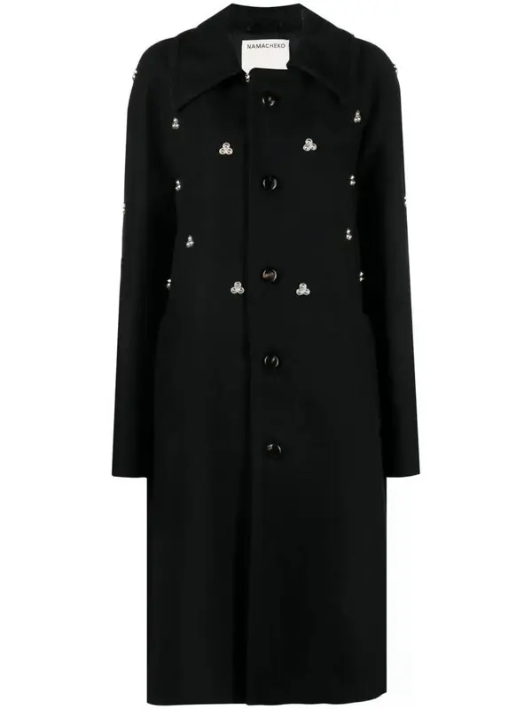NAMACHEKO Verdun Rivet-embellished Midi Coat