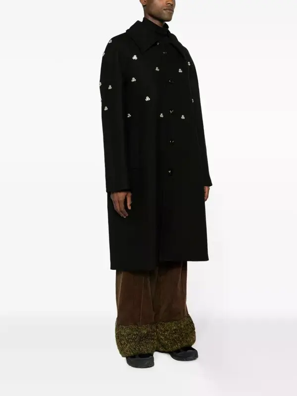 NAMACHEKO Verdun Rivet-embellished Midi Coat