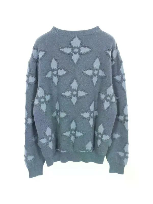 LOUIS VUITTON 2010s Monogram Jacquard Sweater