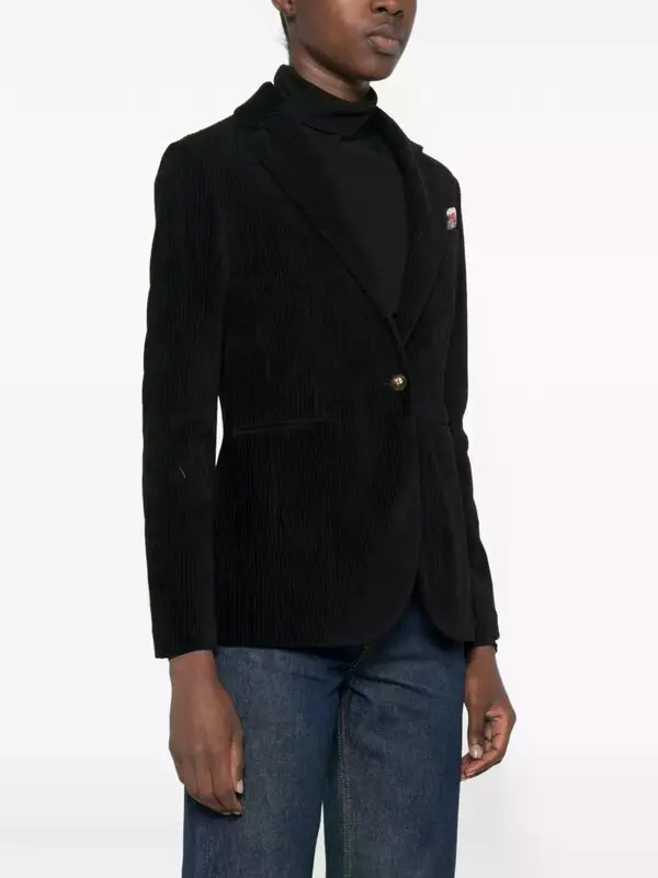 CIRCOLO 1901 Corduroy Single-breasted Jacket