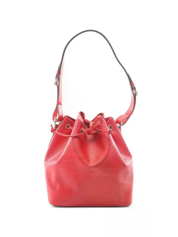 LOUIS VUITTON 1998 Petit Noé Shoulder Bag - Red