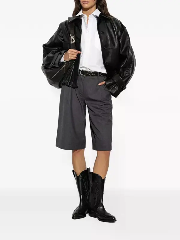 SAMSOE SAMSOE Saharper Pleat Shorts