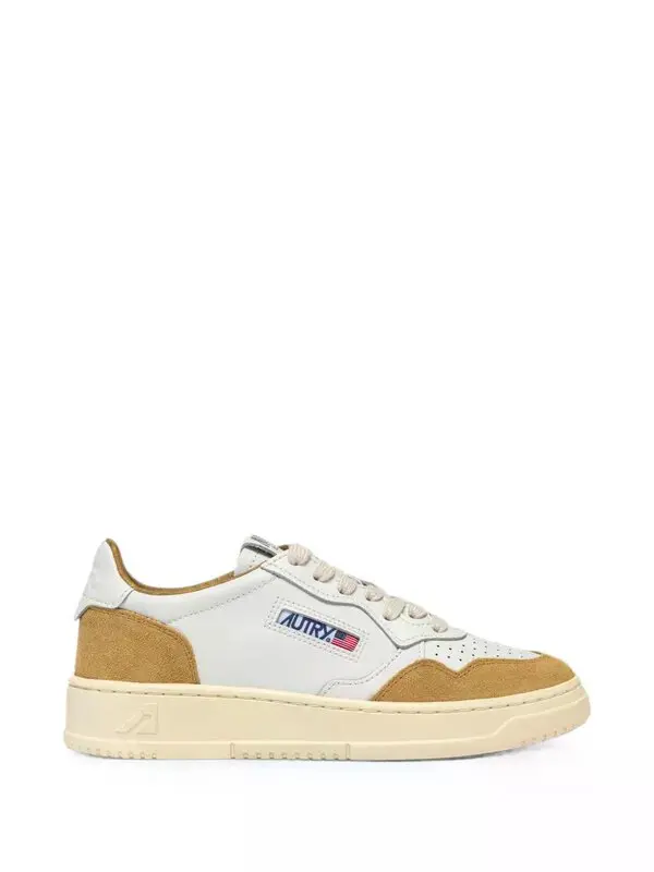 AUTRY Suede-panelled Perforated Sneakers