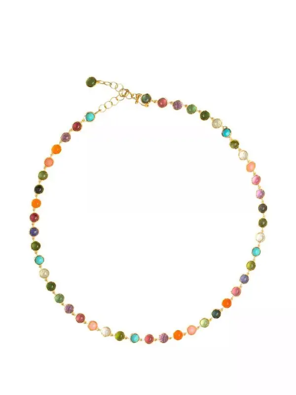 Irene Neuwirth Multi-stone Bezel-set Necklace - Gold