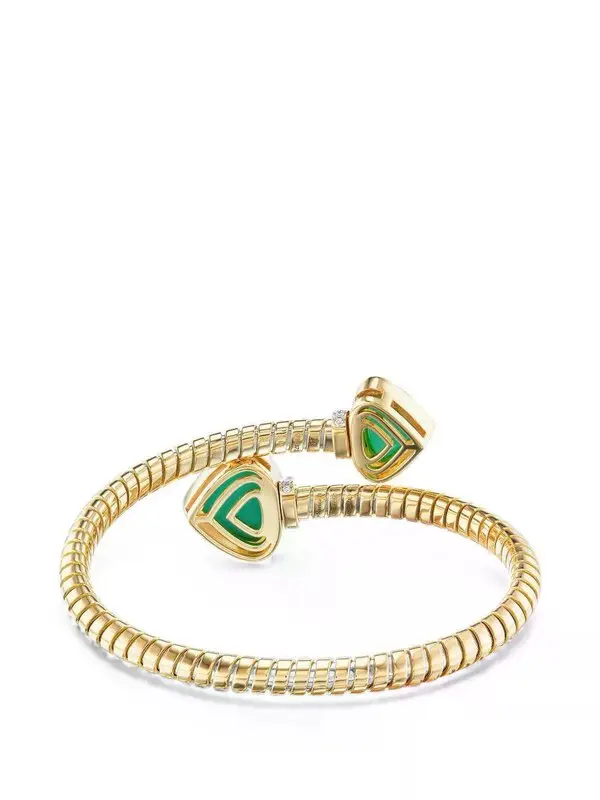 Marina B Trisolina Chrysoprase And Diamond Bracelet