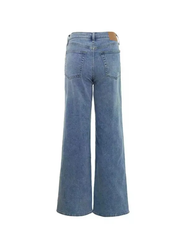 Rag & Bone Andi Wide-leg Jeans - Blue
