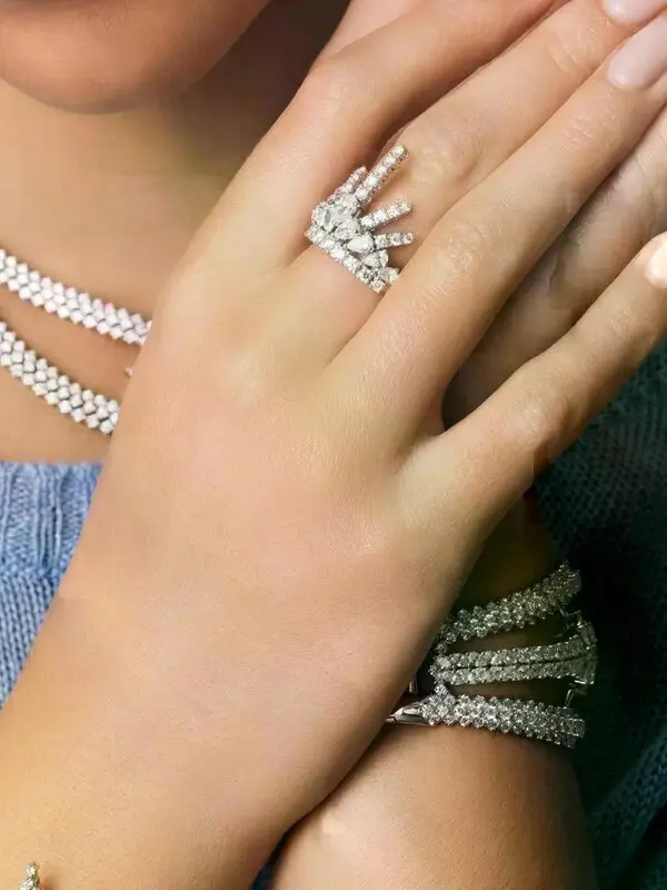 Yeprem Y-not Diamond Ring