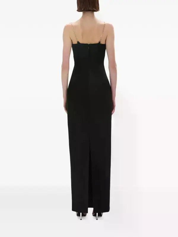Rachel Gilbert Riccardo Embellished-strap Gown