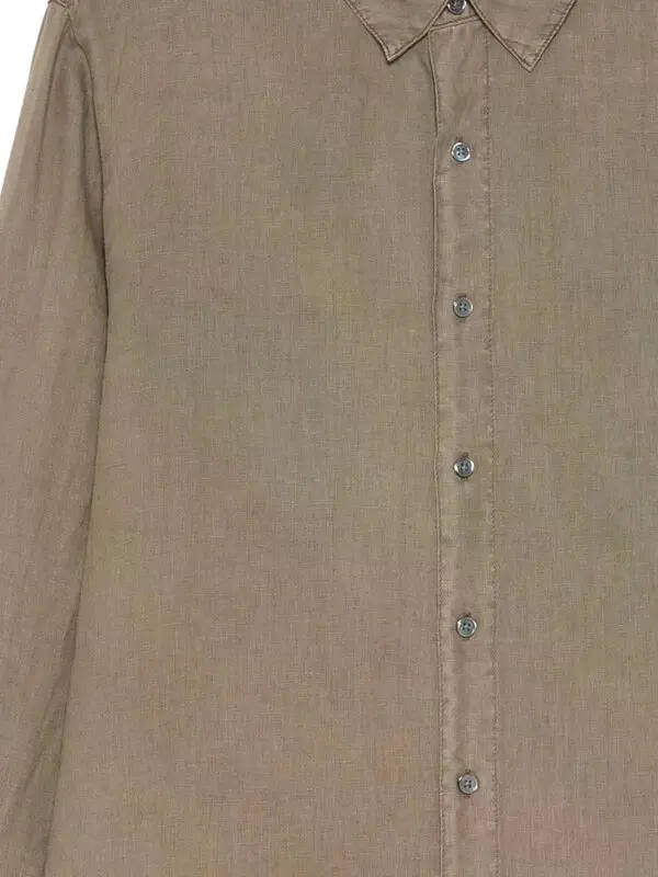 JAMES PERSE Lightweight Linen Shirt - Green