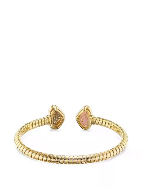 Marina B Trisolina Rose Quartz And Diamond Bracelet - Gold