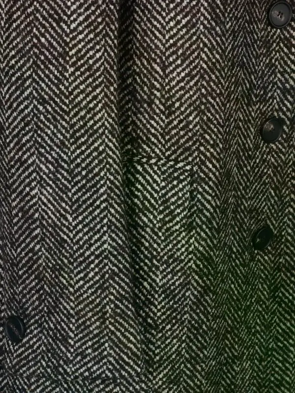 Tagliatore Single-breasted Tweed Coat