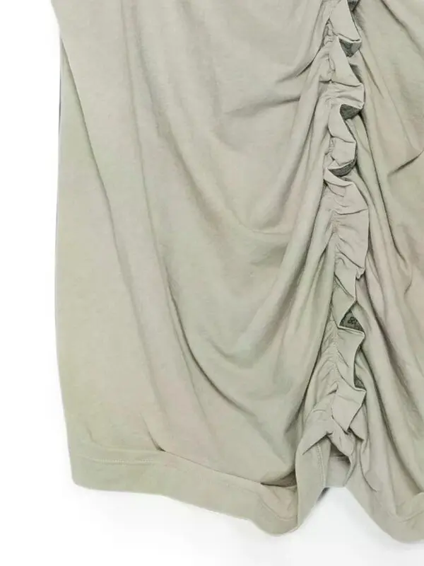 ZIGGY CHEN Ruffled Draped Vest Top