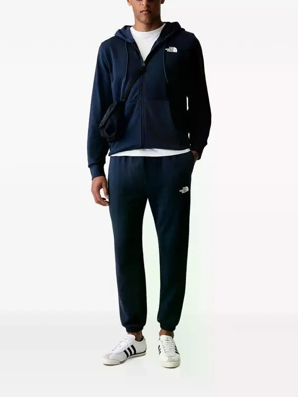The North Face Simple Dome Logo-print Zip-up Hoodie - Blue