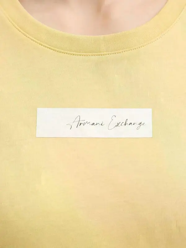Armani Exchange Logo-patch T-shirt