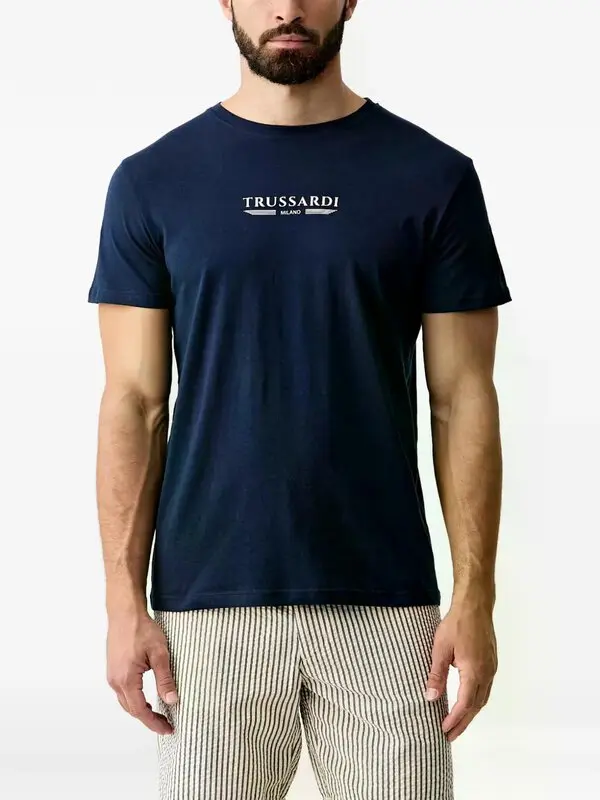 TRUSSARDI Logo-print Short-sleeve T-shirt