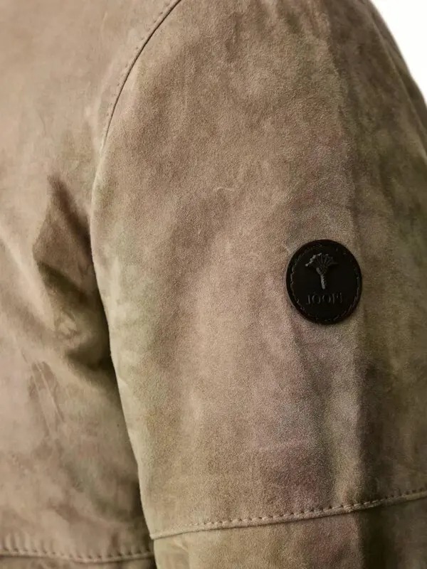 JOOP! Goat Suede Bomber Jacket