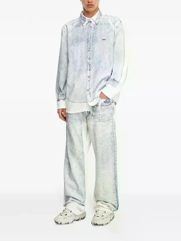DIESEL® D-simply-over-s Denim Shirt