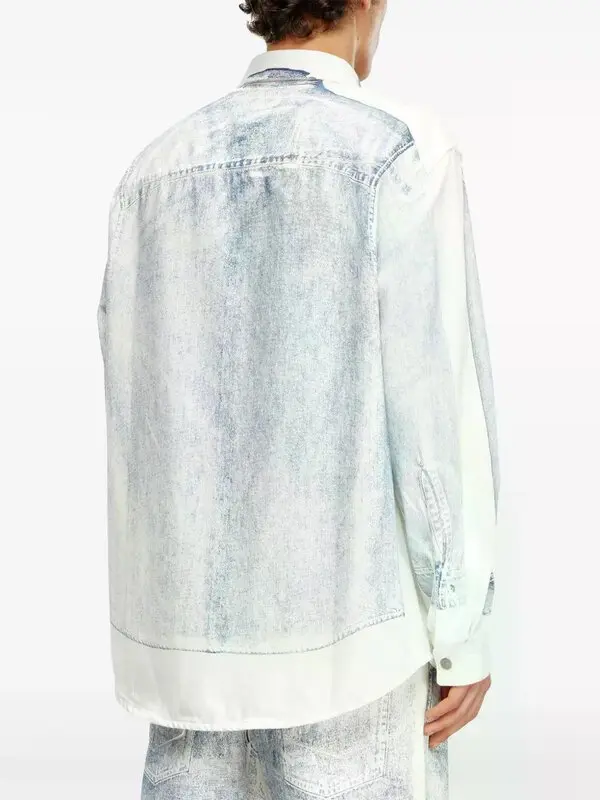 DIESEL® D-simply-over-s Denim Shirt