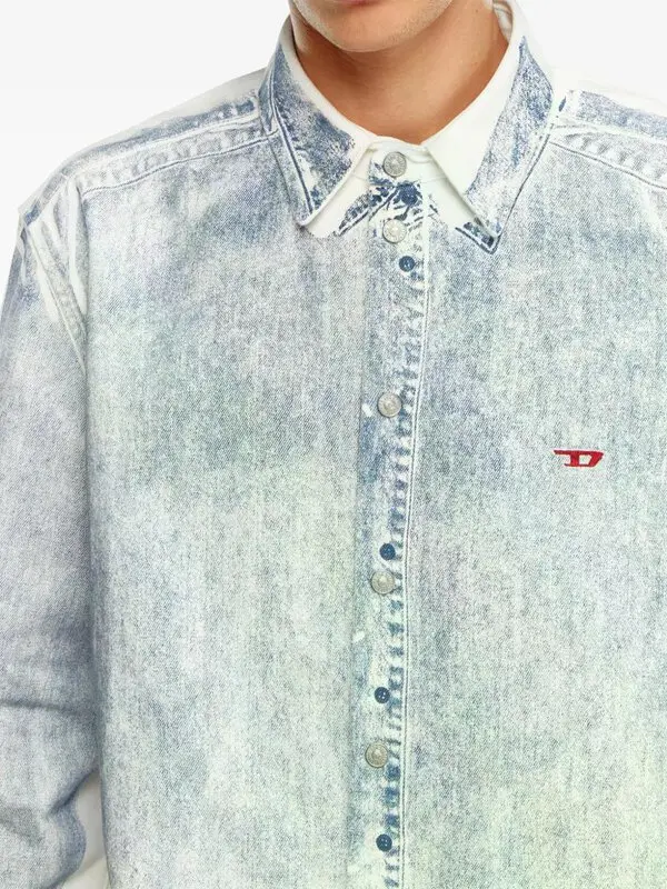 DIESEL® D-simply-over-s Denim Shirt