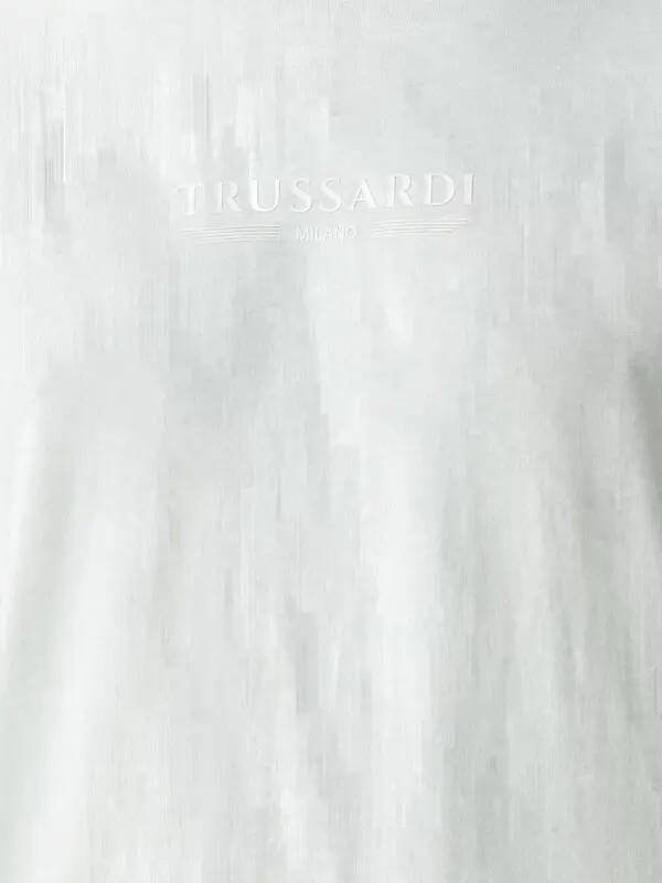 TRUSSARDI Logo-print Crew-neck T-shirt