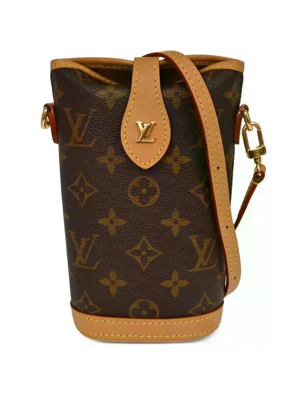 LOUIS VUITTON Monogram Canvas Pouch - Brown