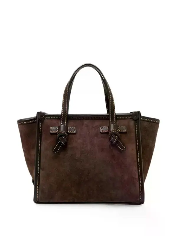 GIANNI CHIARINI Marcella Contrast-stitch Tote Bag