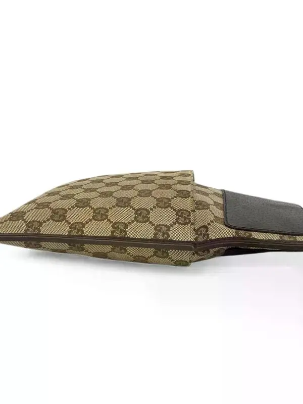 Gucci 2000-2015 Gg Canvas Web Crossbody Bag