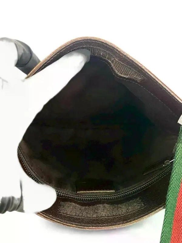 Gucci 2000-2015 Gg Canvas Web Crossbody Bag