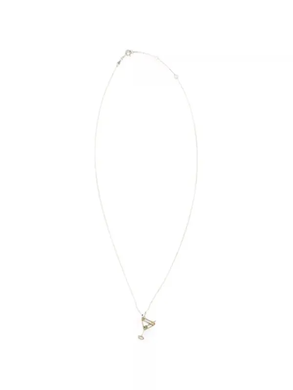ALIITA Martini Esmeralda Necklace - Silver