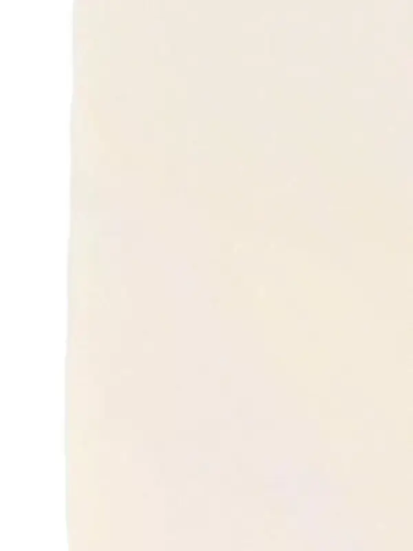 Max Mara Embroidered-logo Fringed Scarf
