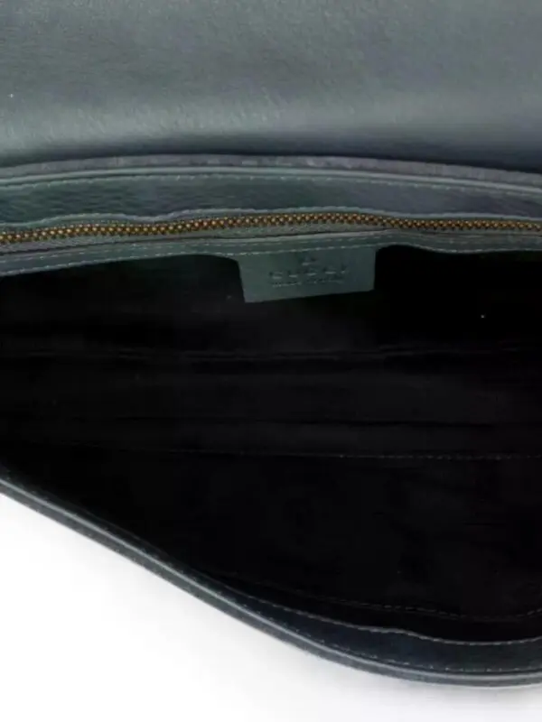Gucci 2000-2015 Medium Suede 1973 Chain Shoulder Bag