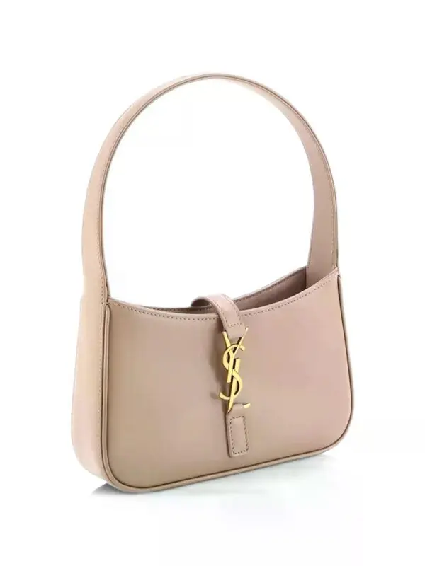 Saint Laurent Le 5 A 7 Hobo Leather Mini Shoulder Bag