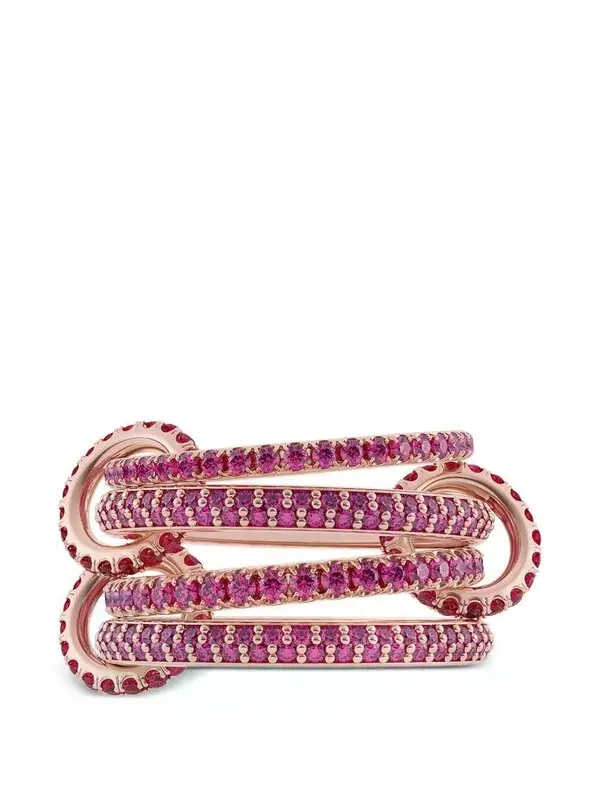 SPINELLI KILCOLLIN Delphinus Rouge Petite Ring - Pink
