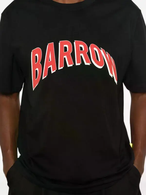 BARROW Logo-print Short-sleeves T-shirt