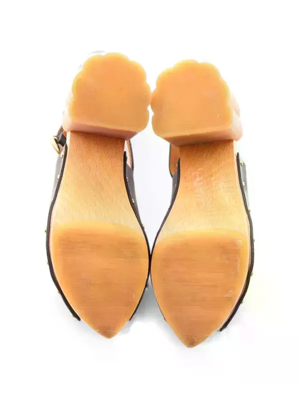 Stella McCartney Daisy Stud Embellished Heeled Sandals