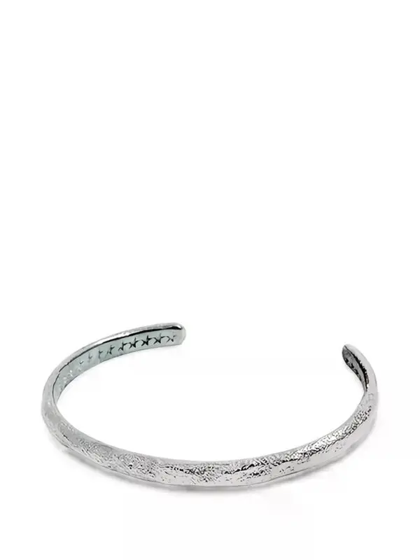 TWOJEYS Small Organic Textured Bangle Bracelet