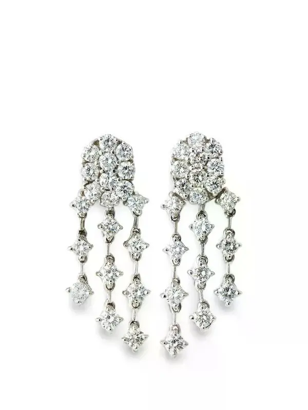ANDREOLI Diamond Chandelier Earrings
