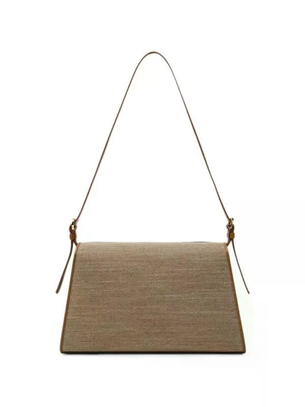 Savette Symmetry Leather-trim Shoulder Bag