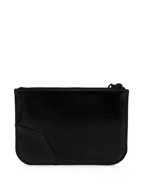 Comme Des Garçons Zipper Medley Tassel-detail Leather Wallet - Black