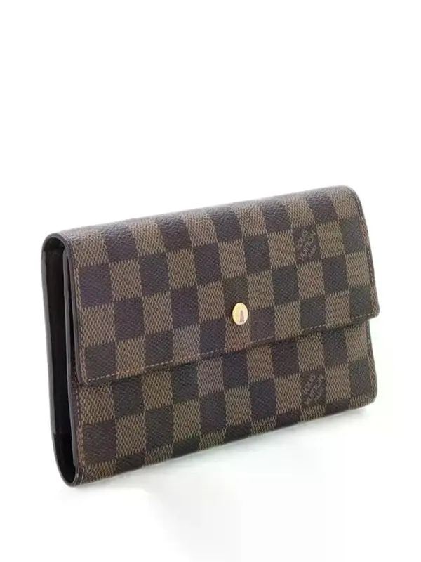 LOUIS VUITTON Sarah Wallet Damier Compact Small Wallets